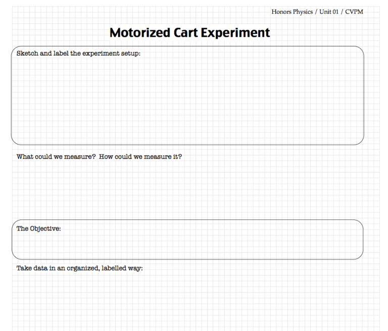 Building the Constant Velocity Model – Physics! Blog!