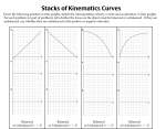 Stacks of Kinematics Curves as a Card Sort – Physics! Blog!