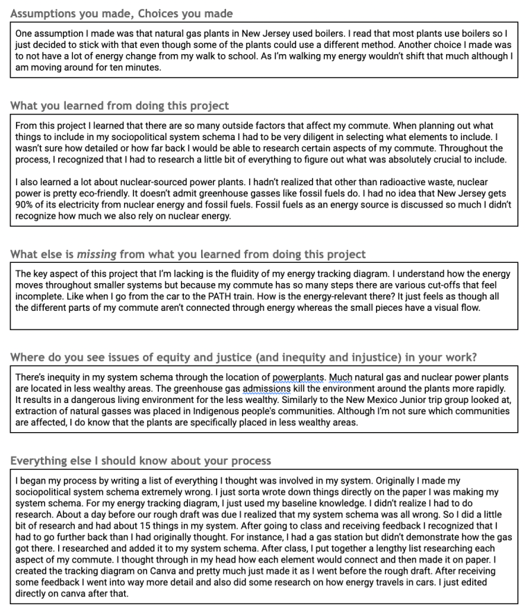 Your Own Energy Story Mini Project – Physics! Blog!